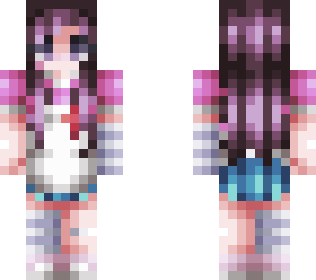 Mikan Tsumiki; Ultimate Nurse | Minecraft Skin