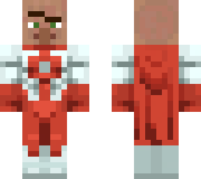 Omni-villager with raised eyebrow | Minecraft Skin
