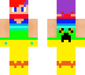 Opposite Rageelixir | Minecraft Skin