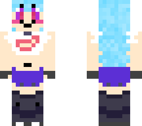 SkyBlue (FNF) | Minecraft Skin
