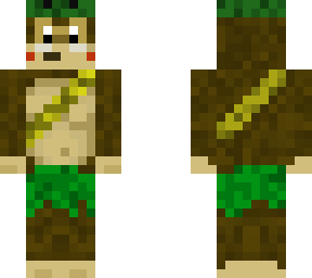 survivor Monkey remake | Minecraft Skin