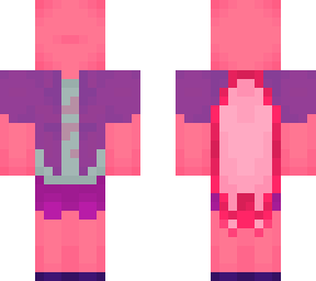 tickle me pink stick figure | Minecraft Skin