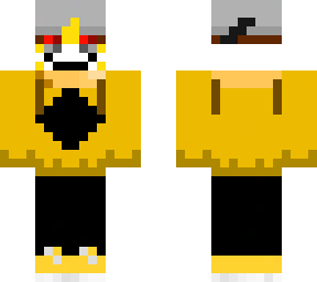 yellow silly tin pot | Minecraft Skin