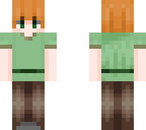 orange hair | Minecraft Skins