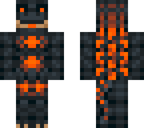 Burning Godzilla 95/Desugoji | Minecraft Skin