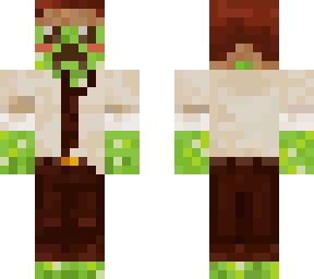 Creeper with ushanka! (Classic) | Minecraft Skin