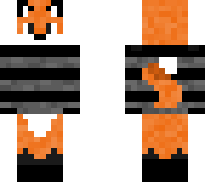 fox in sweater slight remaster | Minecraft Skin