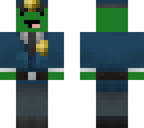 police zombie dead rails | Minecraft Skin