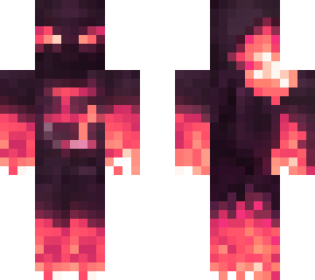 Rose Demon Steve | Minecraft Skin