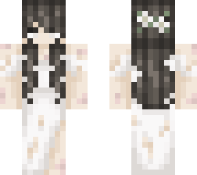 Skin #3 (Ghost Bride) | Minecraft Skin