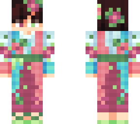 FireBreathMan Pink Knights Block Wars Brawl | Minecraft Skin