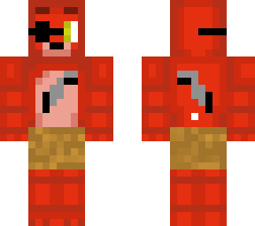 fnaf foxy | Minecraft Skins