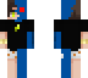 Half corrupted me | Minecraft Skin
