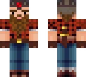 lumberjack dwarf (edited from SmolDuckGirl) | Minecraft Skin