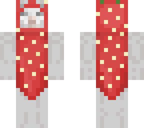 Strawberry Cat | Minecraft Skin
