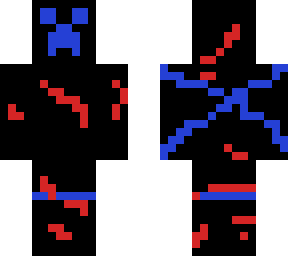 blood creeper | Minecraft Skin