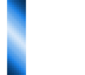 blue slanted gradient | Minecraft Skin