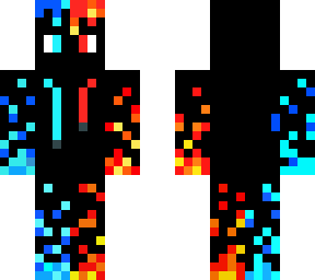 Fire & Ice | Minecraft Skin