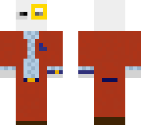 Terracotta Suit PyroByte | Minecraft Skin