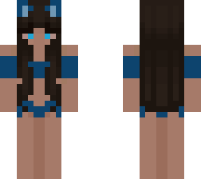 blue girl | Minecraft Skins