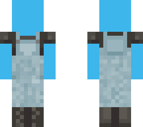 Blue Stick Figure | Minecraft Skin