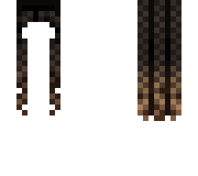 Boho Braids HB Black to Blonde | Minecraft Skin