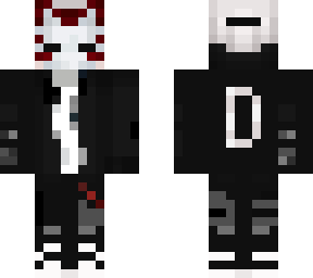 Fox Masked Leader [REMASTERED] | Minecraft Skin