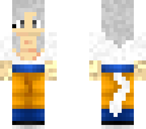 Ultra Instinct SS4 Goku | Minecraft Skin