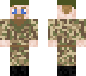 CA Soldier Multi-Terrain | Minecraft Skin