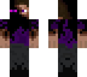 Ender-Corrupted Steve | Minecraft Skin