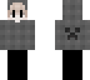 gray creeper match 2 | Minecraft Skin