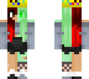 Half slime Half human 4.0 | Minecraft Skin