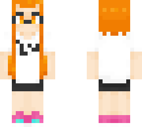 Splat 1 inkling | Minecraft Skin