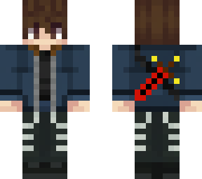 Vincent Dillinger (Blue Hell) | Minecraft Skin