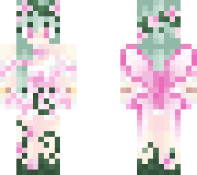 Cherry Blossom Fairy | Minecraft Skin