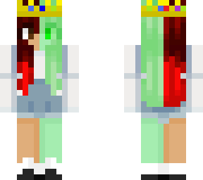 half and half 4.0 2 | Minecraft Skin