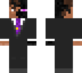 human enderman | Minecraft Skin