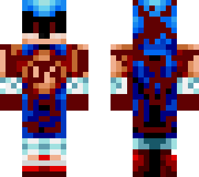 MANIA SONIC.EXE(Full body) | Minecraft Skin