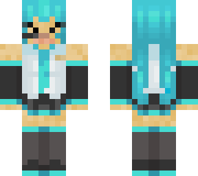 miku lama | Minecraft Skin
