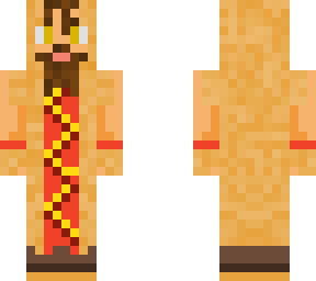 Rusty con barba hotdog | Minecraft Skin
