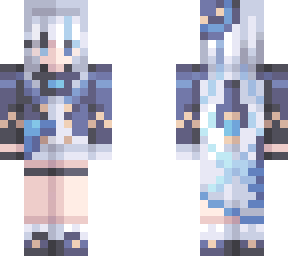 genshin furina | Minecraft Skins