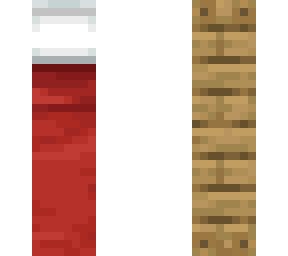 Armless Red Bed | Minecraft Skin