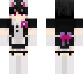 cat boy purple thingy | Minecraft Skin