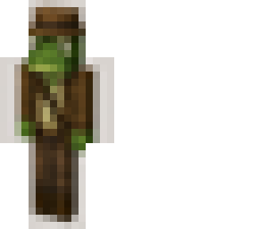 Indiana Jones Frog | Minecraft Skin