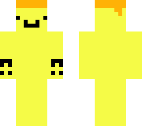 Kiri_icecream skin yellow | smily | Minecraft Skin
