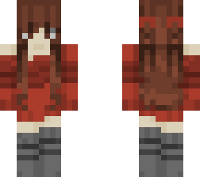 Red girl | Minecraft Skin