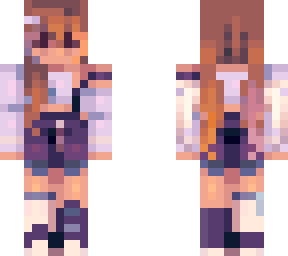 . purple fragrance - tr10 & spring persona . | Minecraft Skin