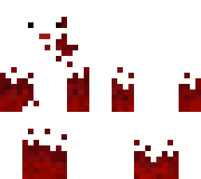 blood template | Minecraft Skin