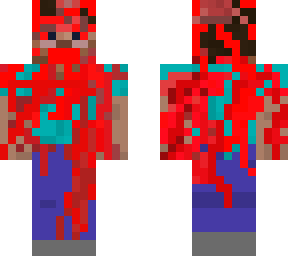 bloody steve | Minecraft Skin