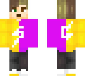 Mick en Giel in elkaar. nieuwe naam: Gick | Minecraft Skin